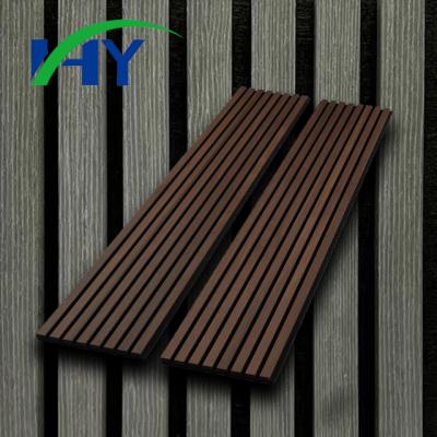 China Customized Wood Slat Acoustic Panel With Flame Retardant And Sound Absorption for sale