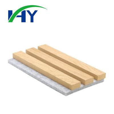 China Customized Designs Sound Absorbing Wood Slat Acoustic Panel for sale