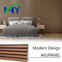 China Wood Slat Acoustic Panel With Easy Installation For DIY Projects for sale