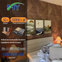 China Wood Slat Acoustic Panel For Studio Recording And Broadcasting Rooms for sale