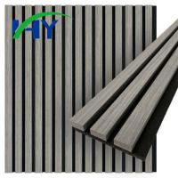 China Wood Slat Acoustic Panel For Enhancing Acoustics In Open Plan Offices for sale
