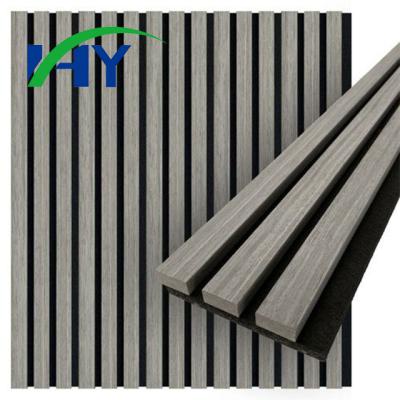 China Wood Slat Acoustic Panel For Enhancing Acoustics In Open Plan Offices for sale