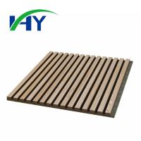 China Wood Slat Acoustic Panel For Architectural Projects And Design Builds for sale