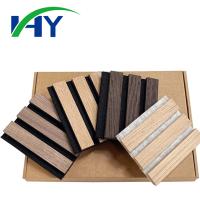 China Wood Slat Acoustic Panel Made With Fire Resistant Materials And Techniques for sale