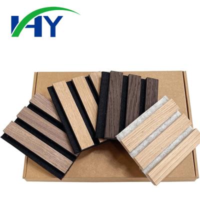 China Wood Slat Acoustic Panel Made With Fire Resistant Materials And Techniques for sale