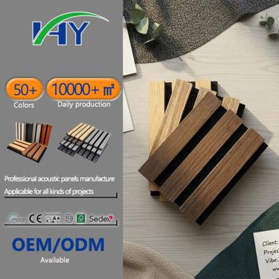 China Wood Slat Acoustic Panel For Custom Applications And Design Flexibility for sale