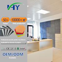 China Acoustic Wall Panel For Noise Reduction Made From Custom PET Sound Absorbing Material for sale