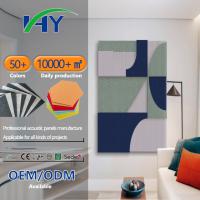 China Flame Retardant Acoustic Wall Panel Built With Custom PET For Sound Control for sale