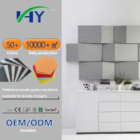 China Acoustic Wall Panel With Custom PET Options For Enhanced Sound Absorption for sale