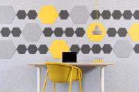 China Customizable Sound Absorption Acoustic Wall Panel With PET And Flame Retardant for sale