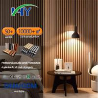 China Wood Slat Acoustic Panel For Studio Recording With Sound Absorption And Customized for sale