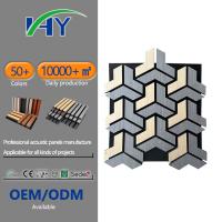 China Wood Slat Acoustic Panel For Residential Interiors With Sound Absorption And Mdf for sale