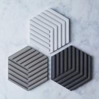 China Soundproof Hexagon Acoustic Panels Customizable Design Flame Retardant PET Material for sale