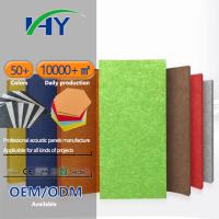 China PET Acoustic Panels Customizable Flame Retardant For Office Wall Decor for sale
