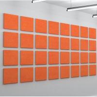 China Modular PET Acoustic Panels With Fire Retardant For Ceiling Baffles for sale