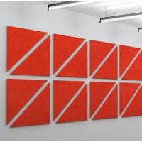 China Modular PET Acoustic Panels With Fire Retardant For Ceiling Baffles for sale