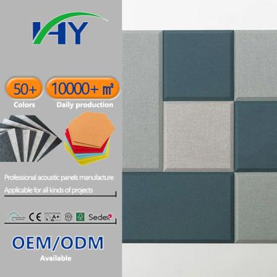 China PET Acoustic Panels Featuring NRC 090 For Professional Audio Spaces for sale