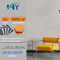 China Flame Retardant PET Acoustic Panels For Auditorium Wall Cladding for sale