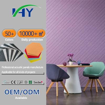 China PET Acoustic Panels Customized GSM For Enhanced Sound Absorption for sale