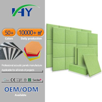 China Pet Fiber Acoustic Panels For Home Theater Sound Proofing Solutions for sale