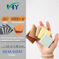 China Custom Edge Detail PET Acoustic Panels For Designer Wall Finishes for sale