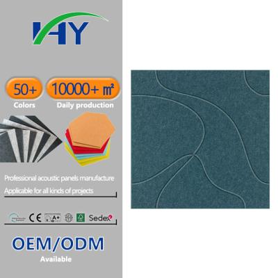 China PET Acoustic Panels For Music Room Sound Diffusion And Absorption for sale
