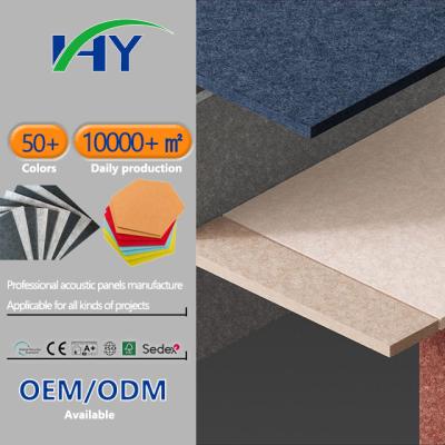 China Custom Thickness PET Acoustic Panels For Bass Trap Applications for sale