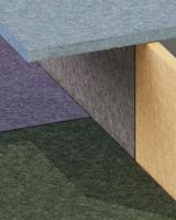 China Custom Thickness PET Acoustic Panels For Bass Trap Applications for sale