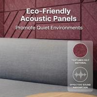 China Eco Friendly Sound Absorption Acoustic Wall Panel Made With Custom PET Panels [DRAFT-FIX] for sale