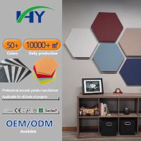 China Hexagon Acoustic Panels Flame Retardant Wholesale For Commercial for sale