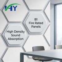 China Hexagon Acoustic Panels For Restaurant And Hospitality Wall for sale