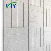 China PET Acoustic Panels NRC 0.85 For Gyms Bulk Order 100 Polyester for sale