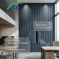 China PET Acoustic Panels For Auditoriums Wholesale Sound Absorption Hexagon for sale
