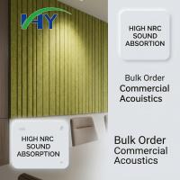 China Bulk PET Acoustic Panels For Offices NRC 0.8 100 Polyester Fiber for sale