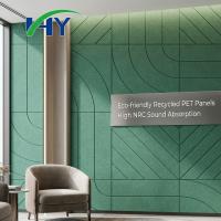 China PET Acoustic Panels For Call Centers Ceiling Mount Sound Control Hexagon for sale