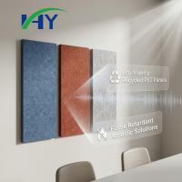 China Flame Retardant PET Acoustic Panels 100 Polyester Fiber For Restaurants for sale
