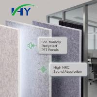 China PET Acoustic Panels For Cafeterias Noise Reduction 100% PET for sale