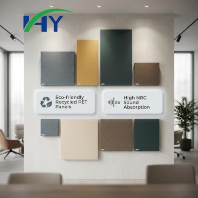China Customized PET Acoustic Panels Eco Friendly Recycled For Hotels B2B for sale
