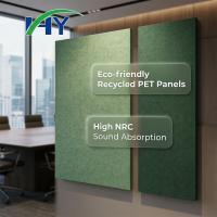 China Contractor PET Acoustic Panels For Churches Sound Control Hexagon for sale