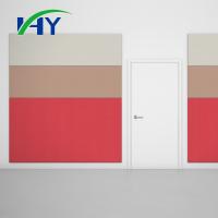 China PET Acoustic Panels For Cafeterias Hexagon OEM 100 Polyester Fiber for sale