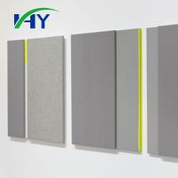 China Contractor PET Acoustic Panels For Hotels Hexagon NRC 0.8 Recycled for sale