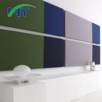 China Customizable PET Acoustic Panels For Gyms 100 Polyester Fiber Bulk for sale