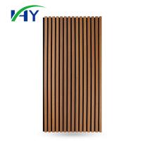 China Wood Slat Acoustic Panel for Office with Sound Absorption and Flame Retardant for sale