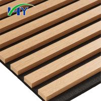 China Flame Retardant Mdf Wood Slat Acoustic Panel for Wall for sale