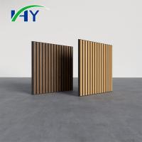 China Wood Slat Acoustic Panel for Home Theater with Pet and Mdf for sale