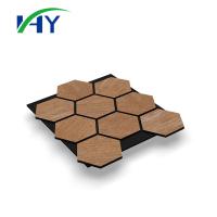 China Wood Slat Acoustic Panel with Flame Retardant and Custom Sizes for sale