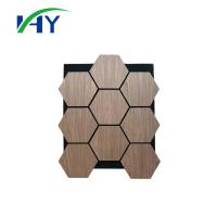 China Customized Wood Slat Acoustic Panel with Flame Retardant Mdf for sale