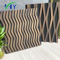 China Flame Retardant Wood Slat Acoustic Panel for Office Sound Control for sale
