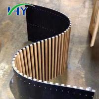 China Customized Pet Wood Slat Acoustic Panel for Office Noise Reduction for sale