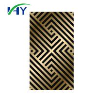 China Wood Slat Acoustic Panel with Customized Shape and Flame Retardant Mdf for sale